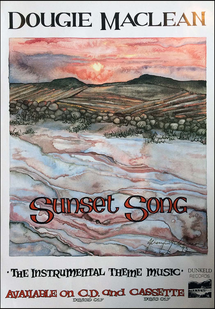 Sunset Song CD Poster – Dunkeld Records